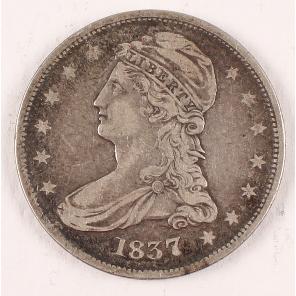 1837 Liberty Capped Bust Half Dollar | Pristine Auction