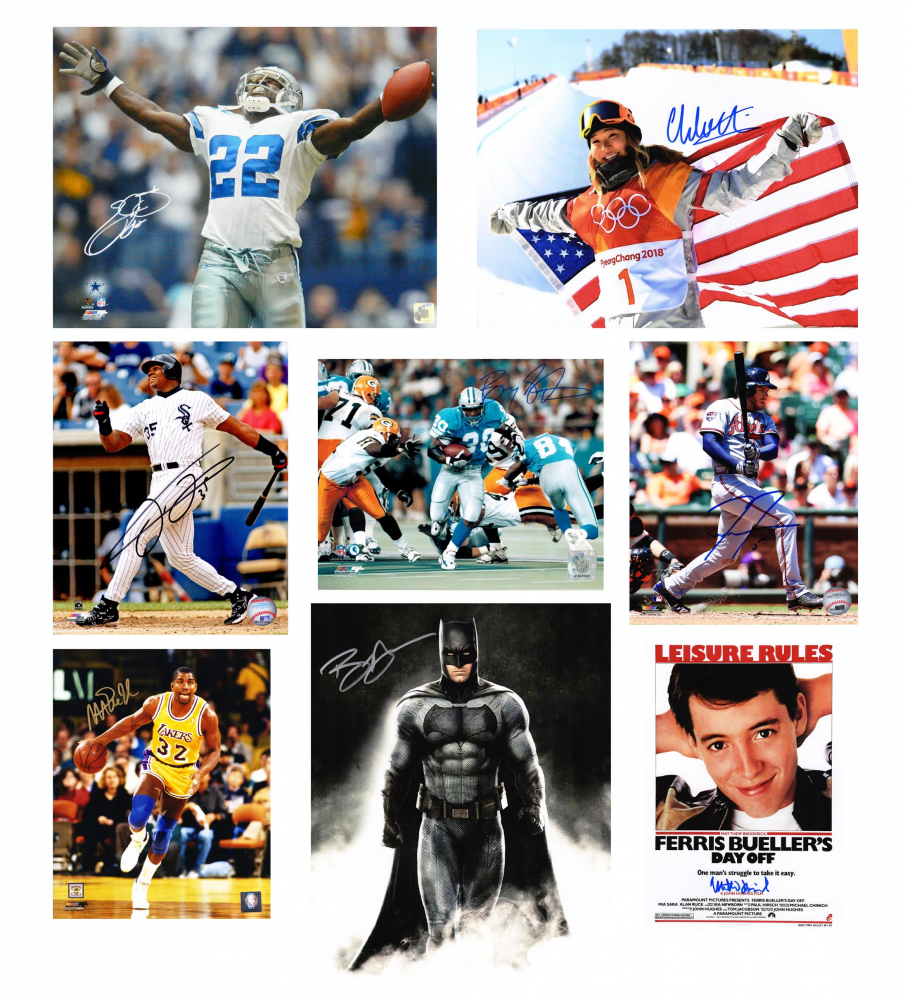 Multi Sports & Celebrity Signed Mystery Photo Collection – Series 1 (3 ...