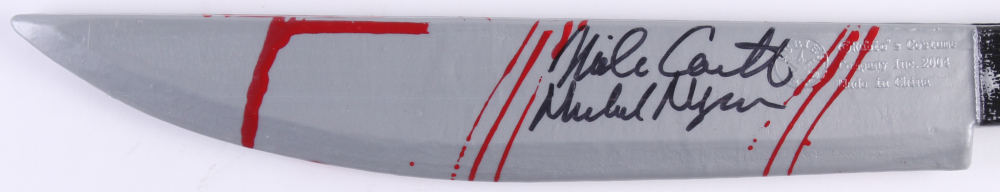 Nick Castle Signed "Halloween" Replica Butcher Knife Inscribed "Michael ...