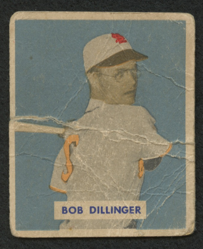 1949 Bowman #143B Bob Dillinger | Pristine Auction