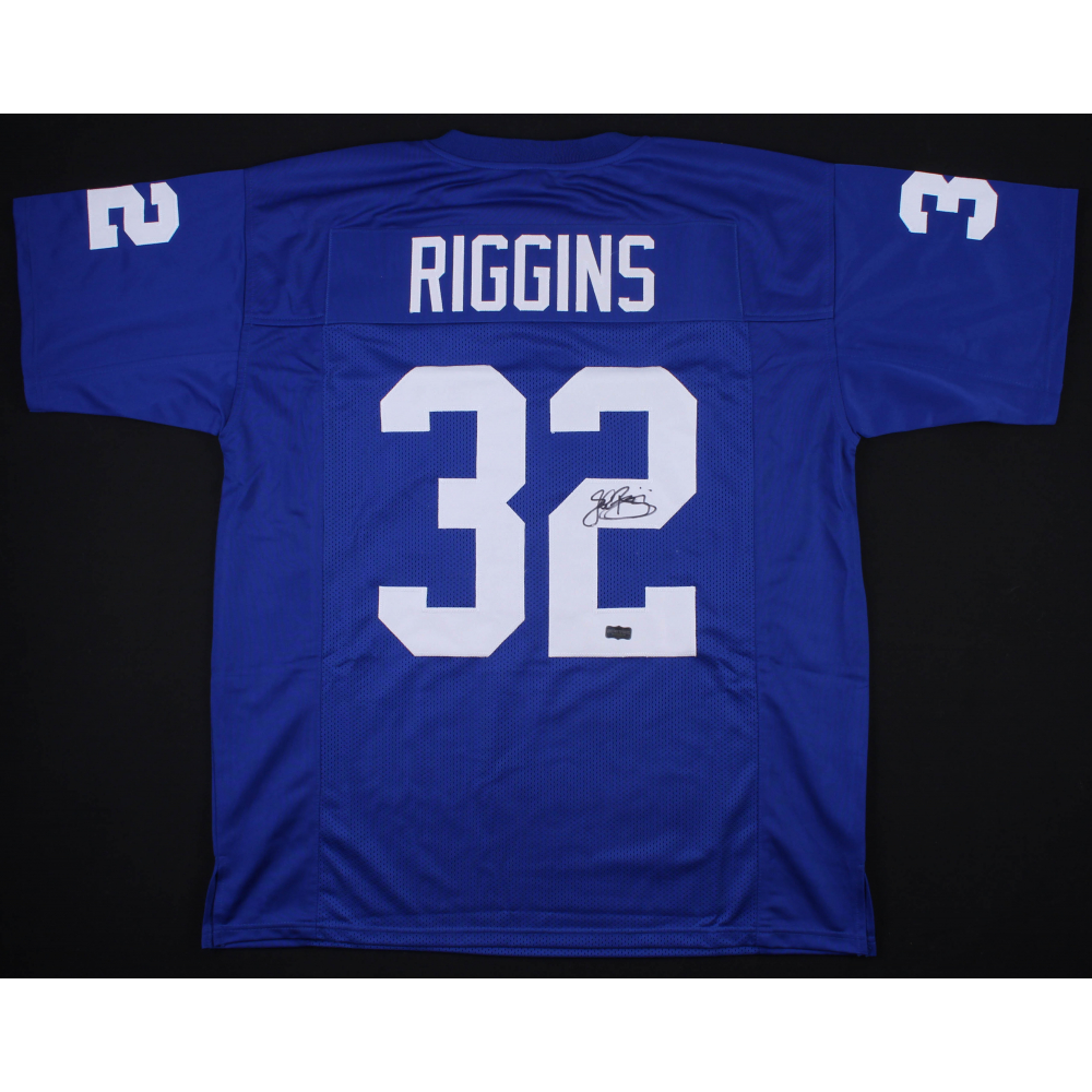 John Riggins Signed Kansas Jayhawks Jersey (Radtke COA) | Pristine Auction