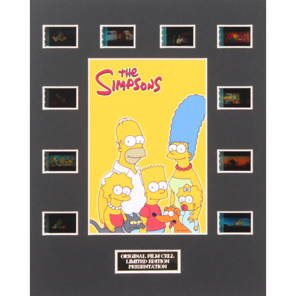 "The Simpsons Movie" Limited Edition Original Film/Movie Cell Display ...