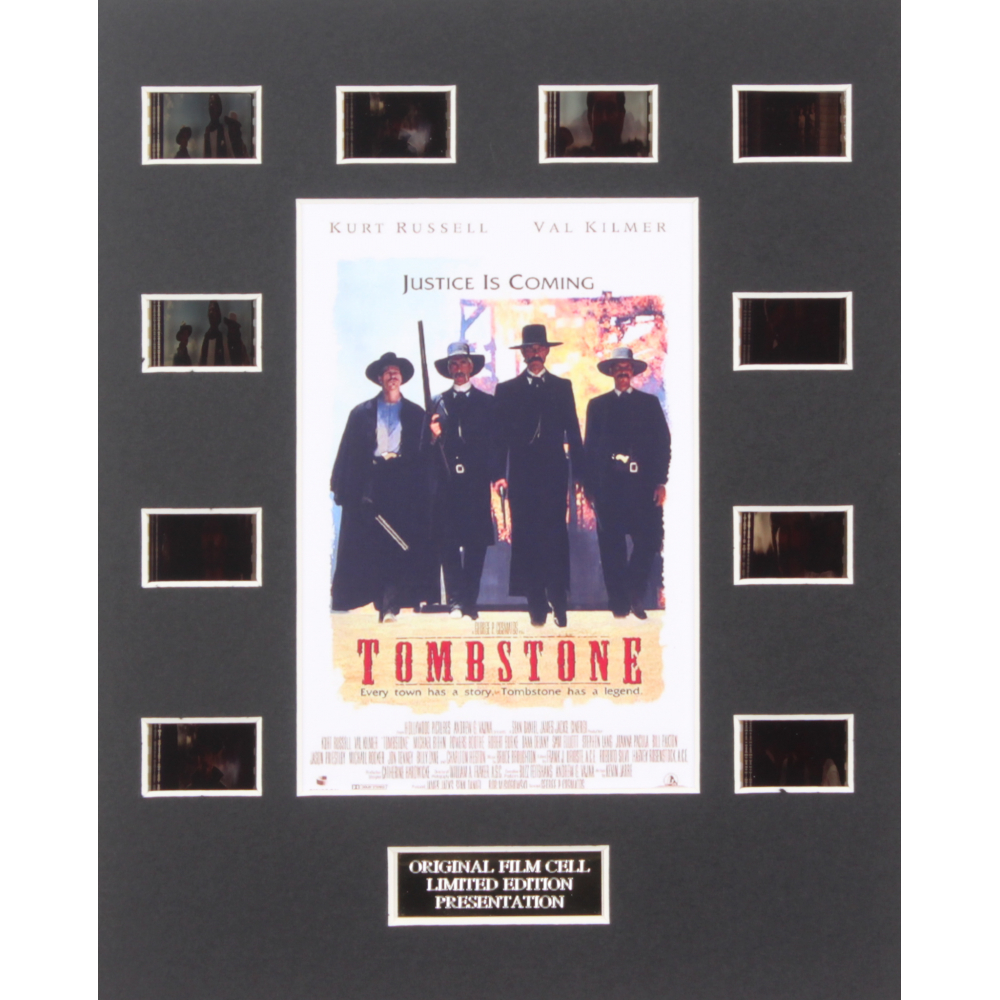 "Tombstone" Limited Edition Original Film/Movie Cell Display | Pristine ...