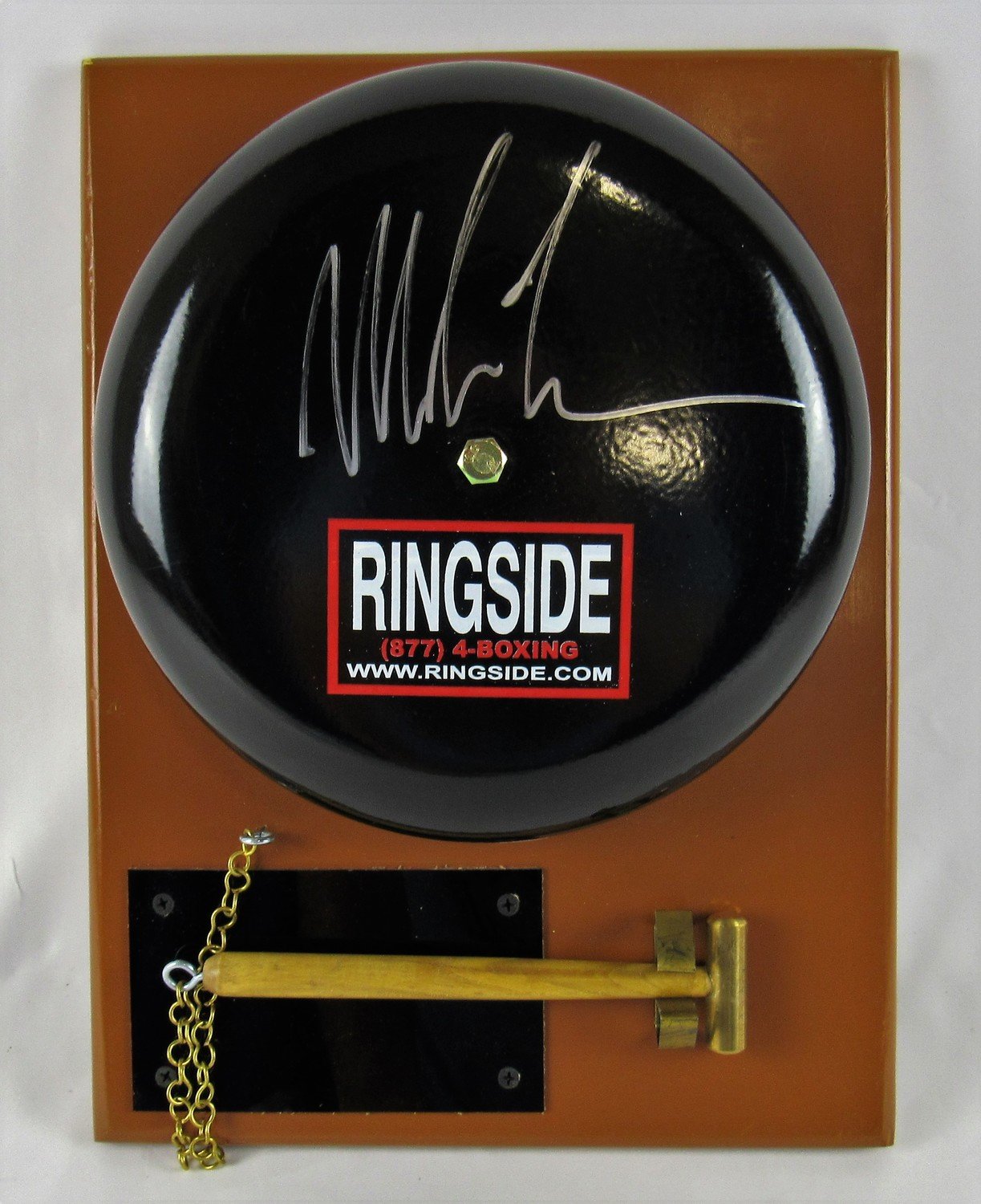 Mike Tyson Signed Authentic Full Size Ringside Boxing Bell (JSA COA ...
