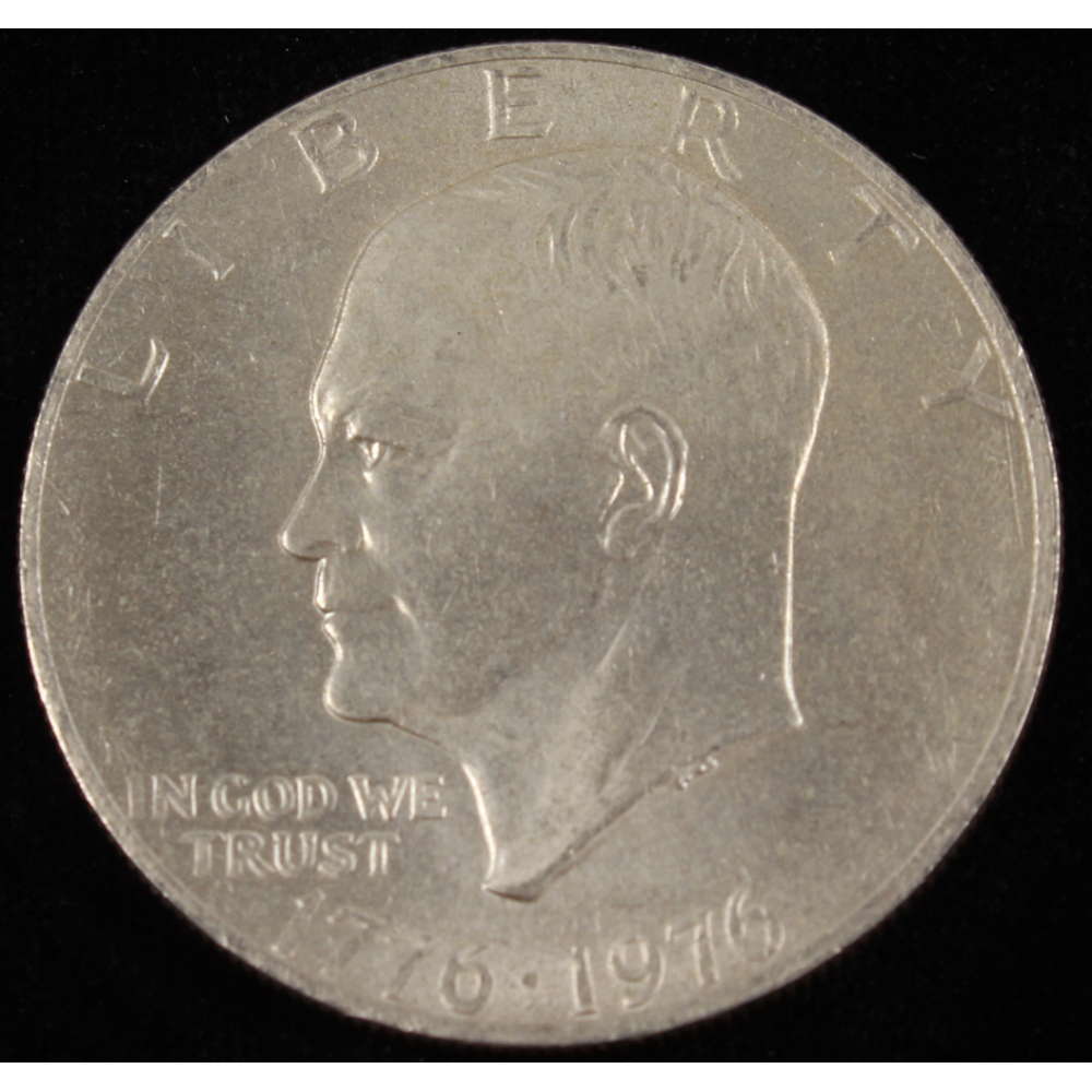 Eisenhower "Ike" Bicentennial $1 Dollar Coin | Pristine Auction