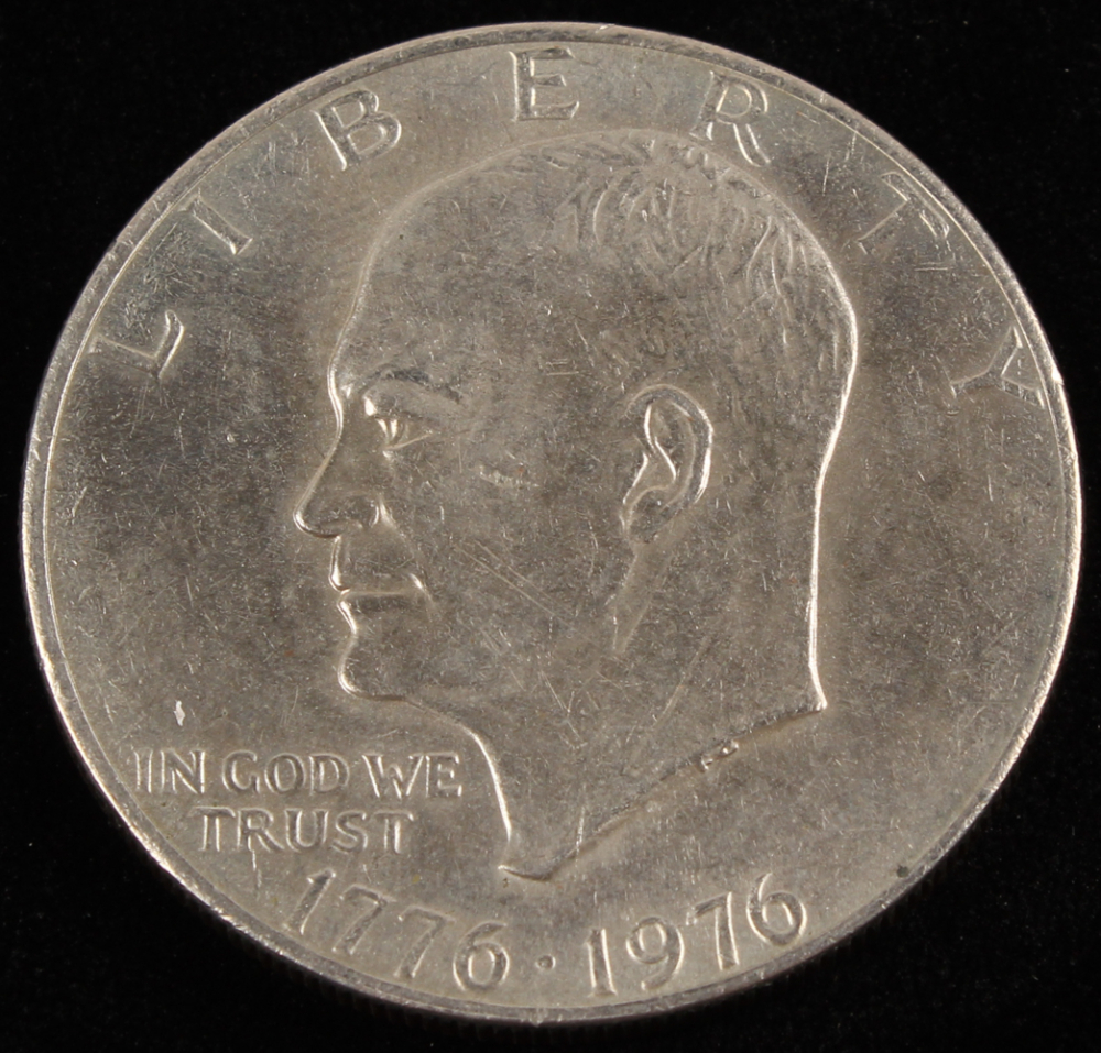 Eisenhower "Ike" Bicentennial $1 Dollar Coin | Pristine Auction