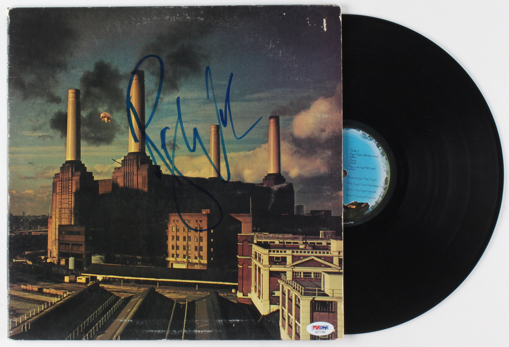 Roger Waters Signed Pink Floyd "Animals" Vinyl Record Album (PSA COA ...