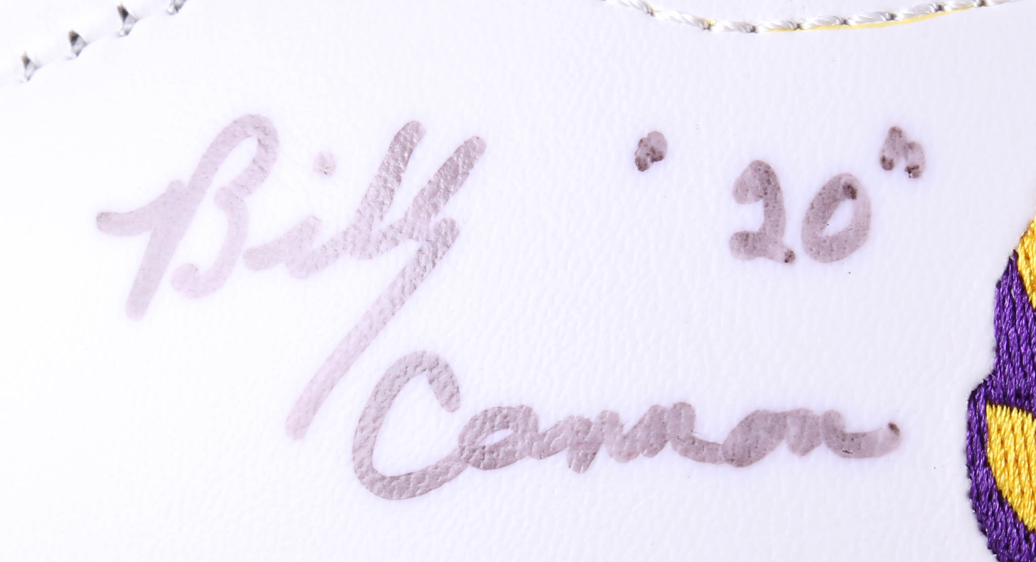 Billy Cannon Signed LSU Tigers Logo Football Inscribed "Heisman Trophy ...