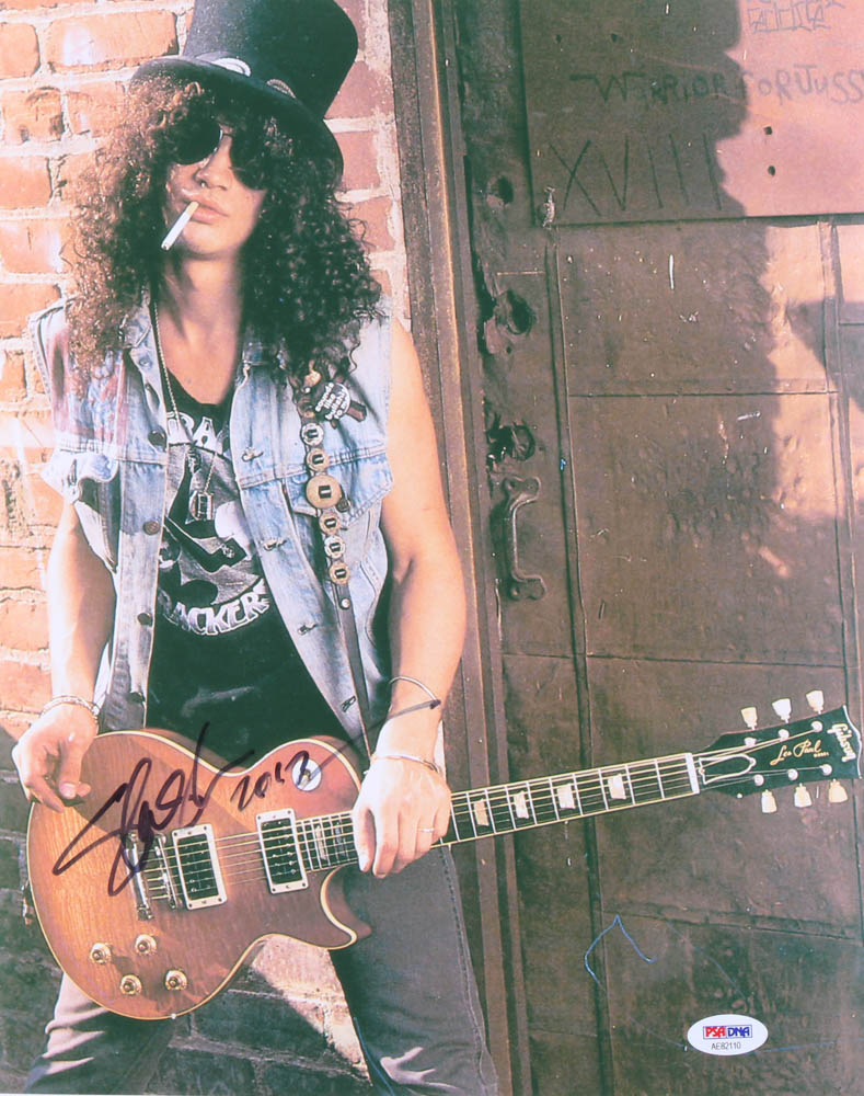 Saul "Slash" Hudson Signed 11x14 Photo Inscribed "2012" (PSA COA ...