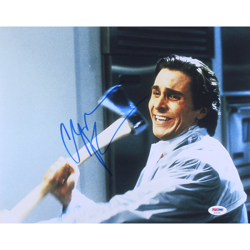 Christian Bale Signed "American Psycho" 11x14 Photo (PSA COA ...