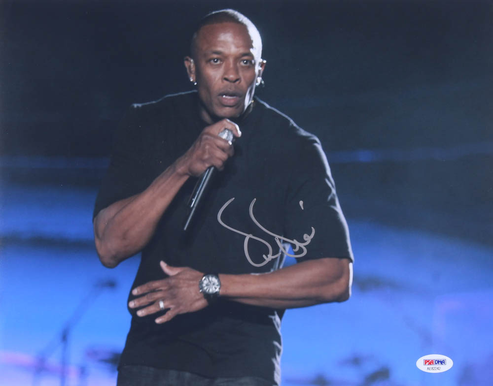 Dr. Dre Signed 11x14 Photo (PSA Hologram) | Pristine Auction