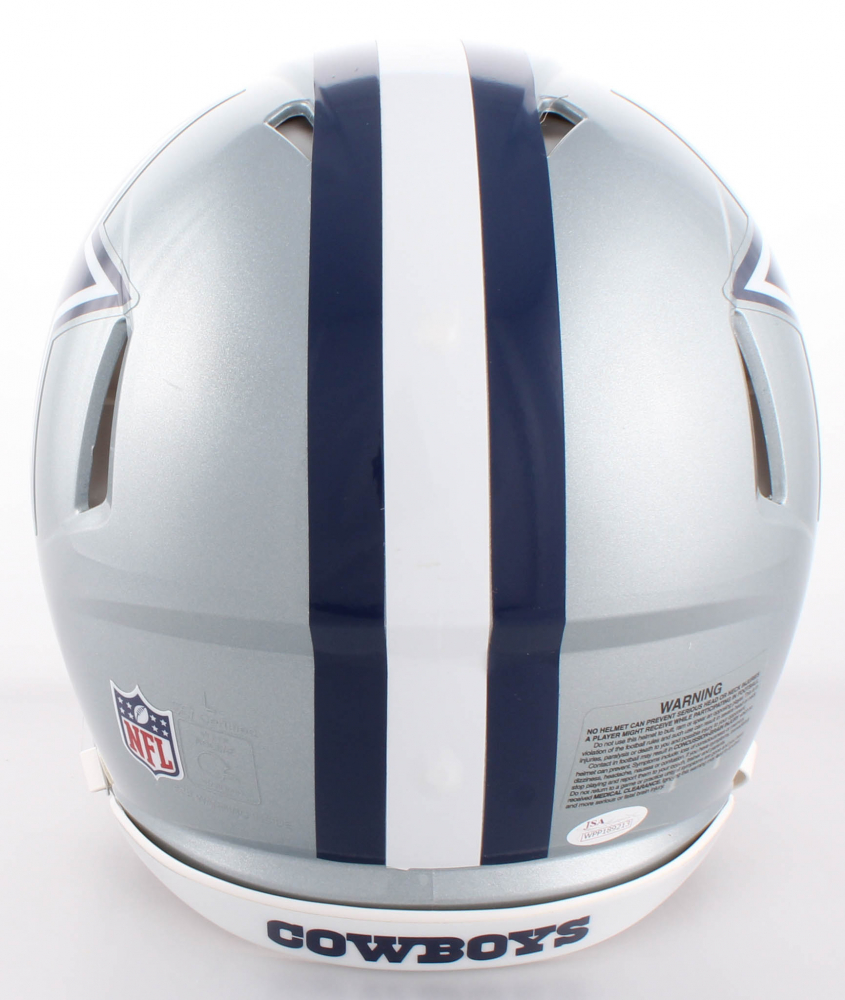 Tony Romo Signed Cowboys Full-Size Authentic On-Field Speed Helmet (JSA ...