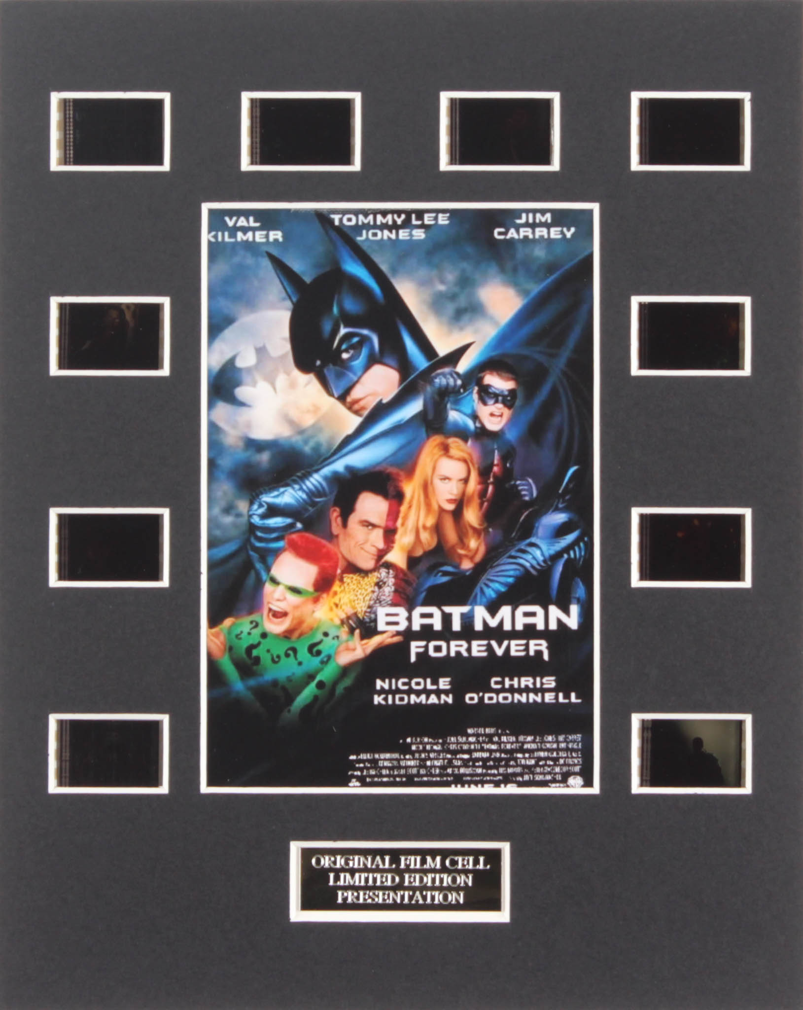 "Batman Forever" Limited Edition Original Film/Movie Cell Display ...