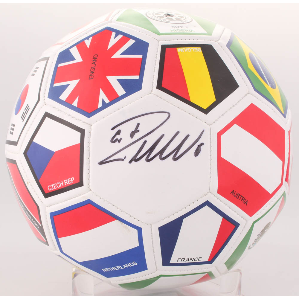 Cristiano Ronaldo Signed International Country Flags Premium Soccer ...