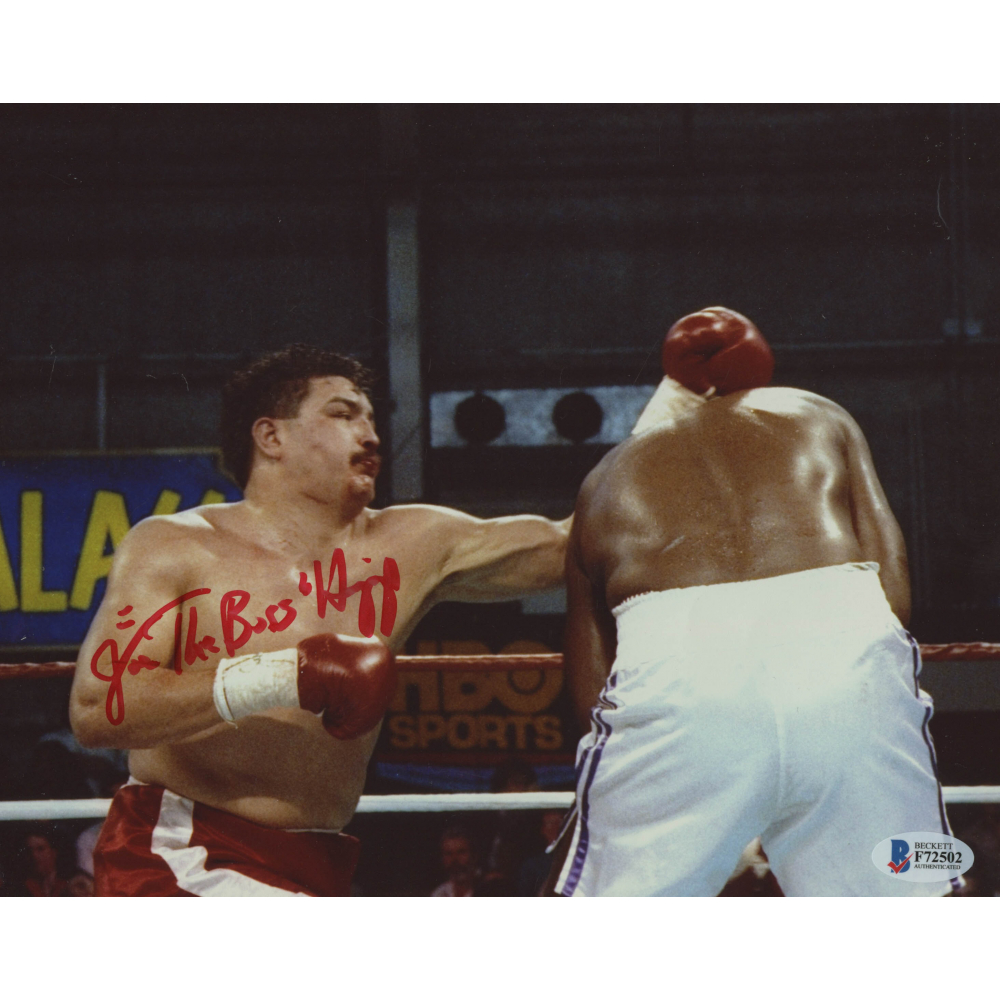 Joe Hipp Signed 8x10 Photo Inscribed "The Boss" (Beckett COA ...