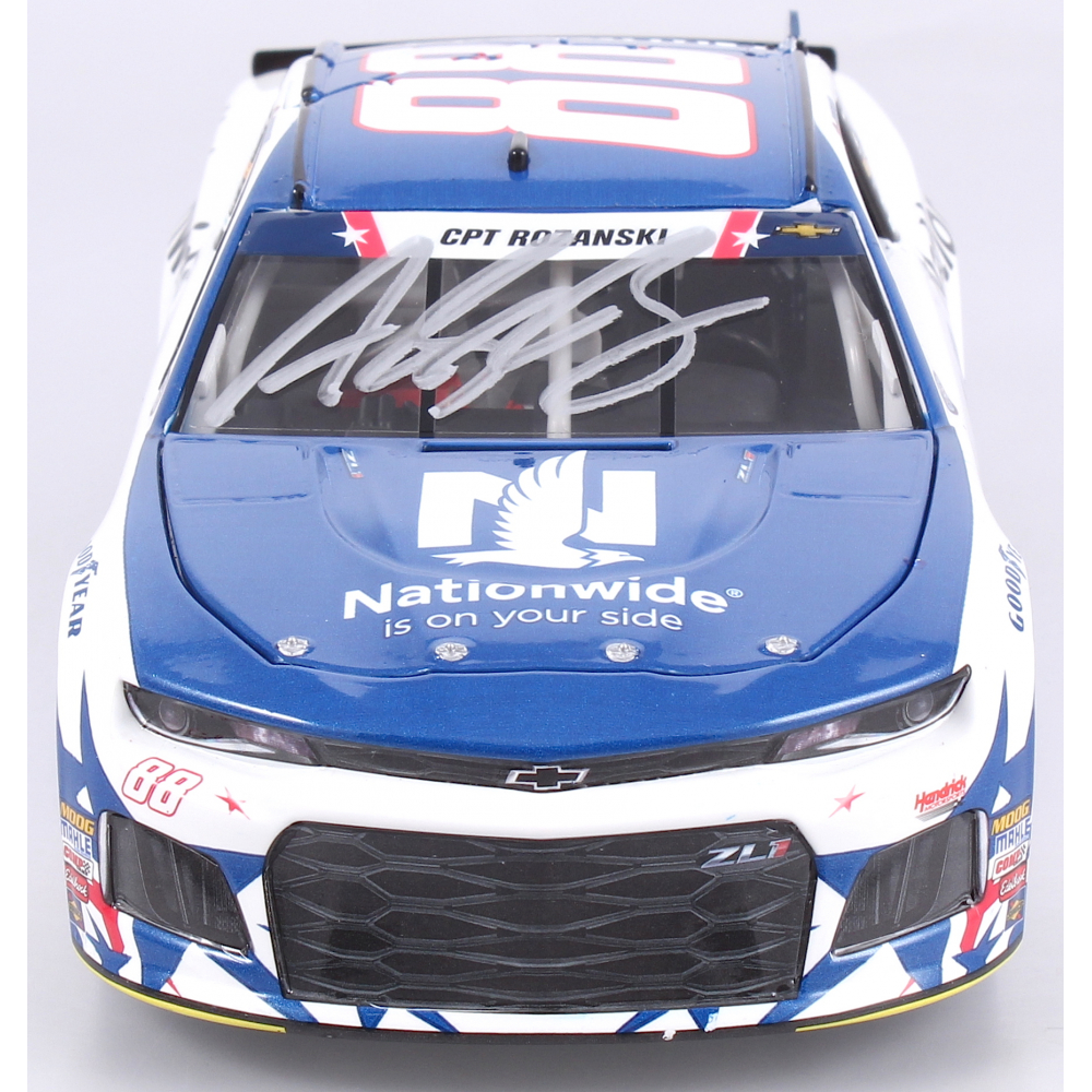 Alex Bowman Signed NASCAR #88 Nationwide Patriotic 2018 Camaro - 1:24 ...