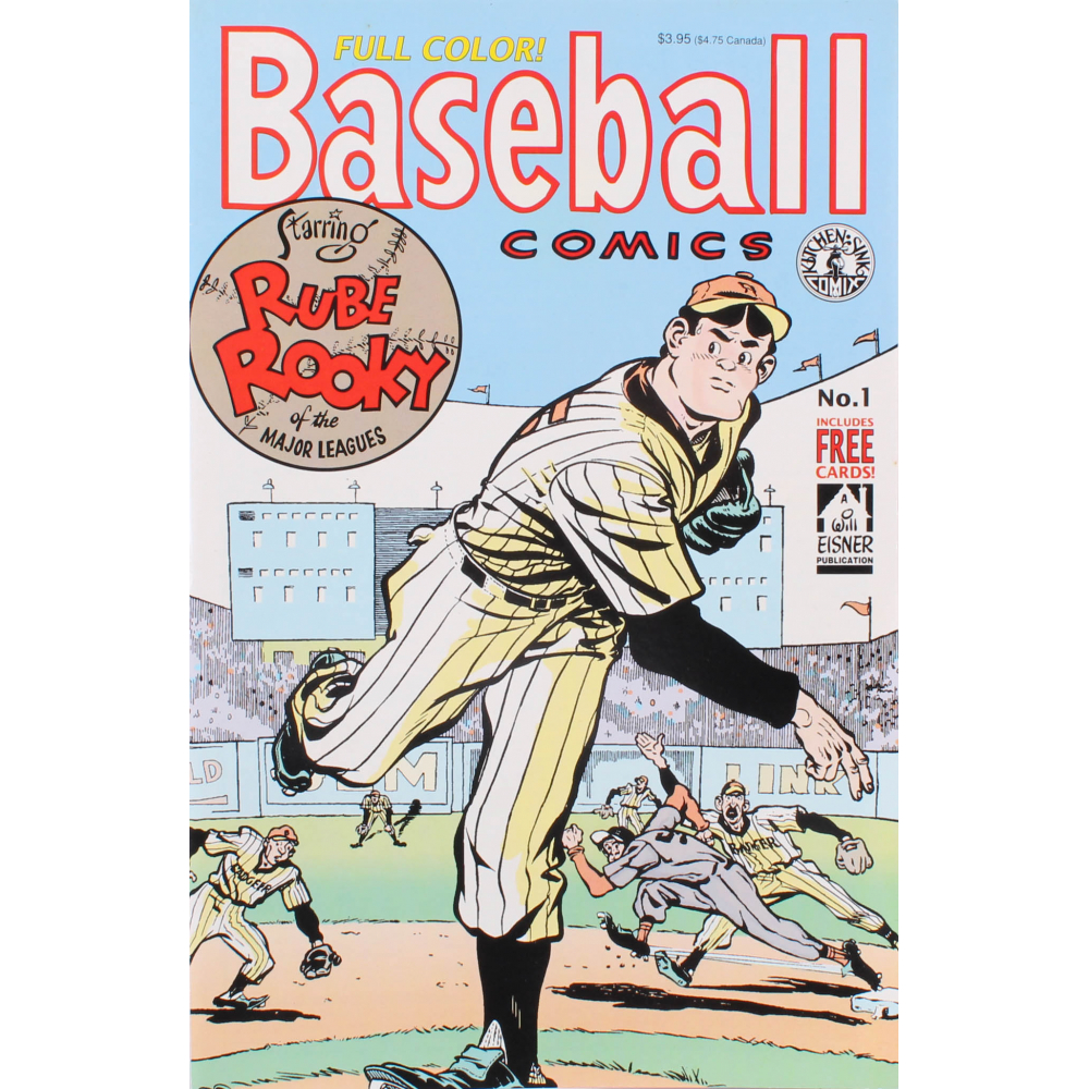 1991 "Baseball Comics" Issue #1 Kitchen Sink Comic Book | Pristine Auction