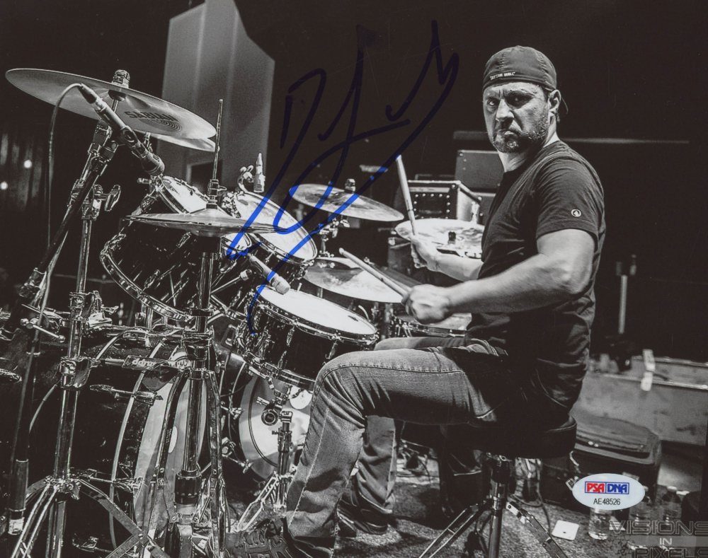 Dave Lombardo Signed "Slayer" 8x10 Photo (PSA COA) | Pristine Auction