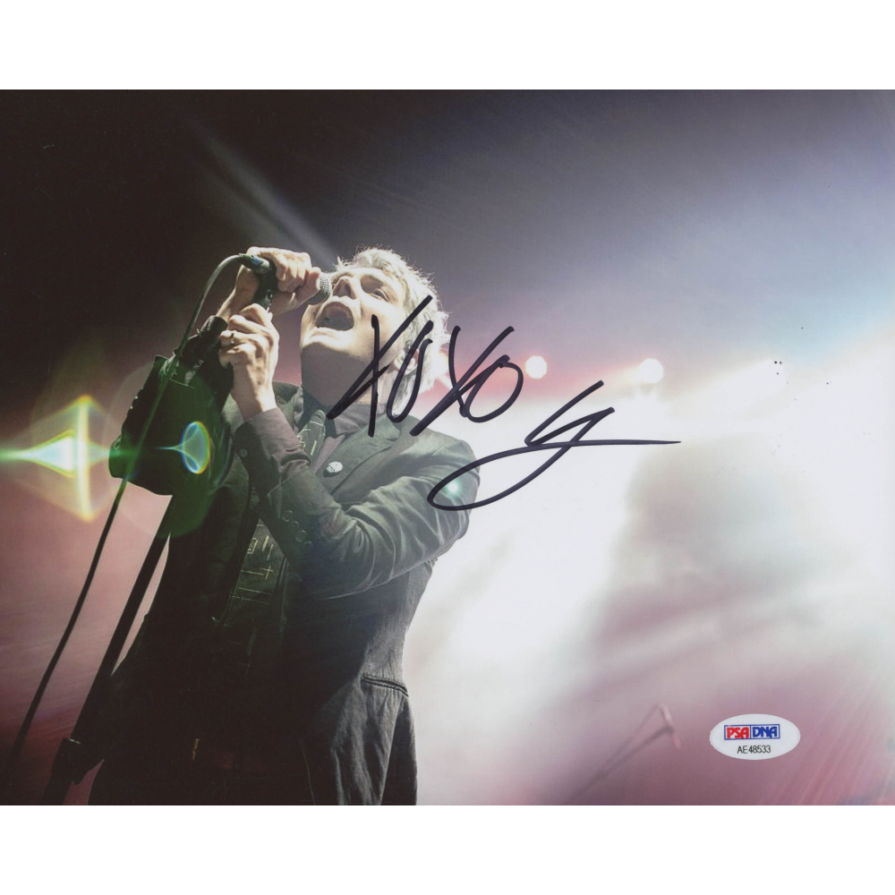 Gerard Way Signed "My Chemical Romance" 8x10 Photo Inscribed "XOXO ...