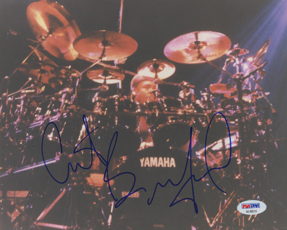 Carter Beauford Signed "Dave Matthews Band" 8x10 Photo (PSA COA ...