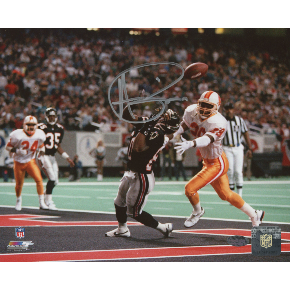 Andre Rison Signed Falcons 8x10 Photo (Schwartz COA) | Pristine Auction