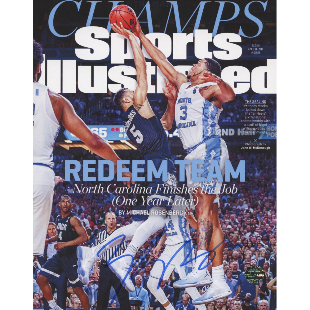 Kennedy Meeks Signed North Carolina Tar Heels Sports Illustrated ...