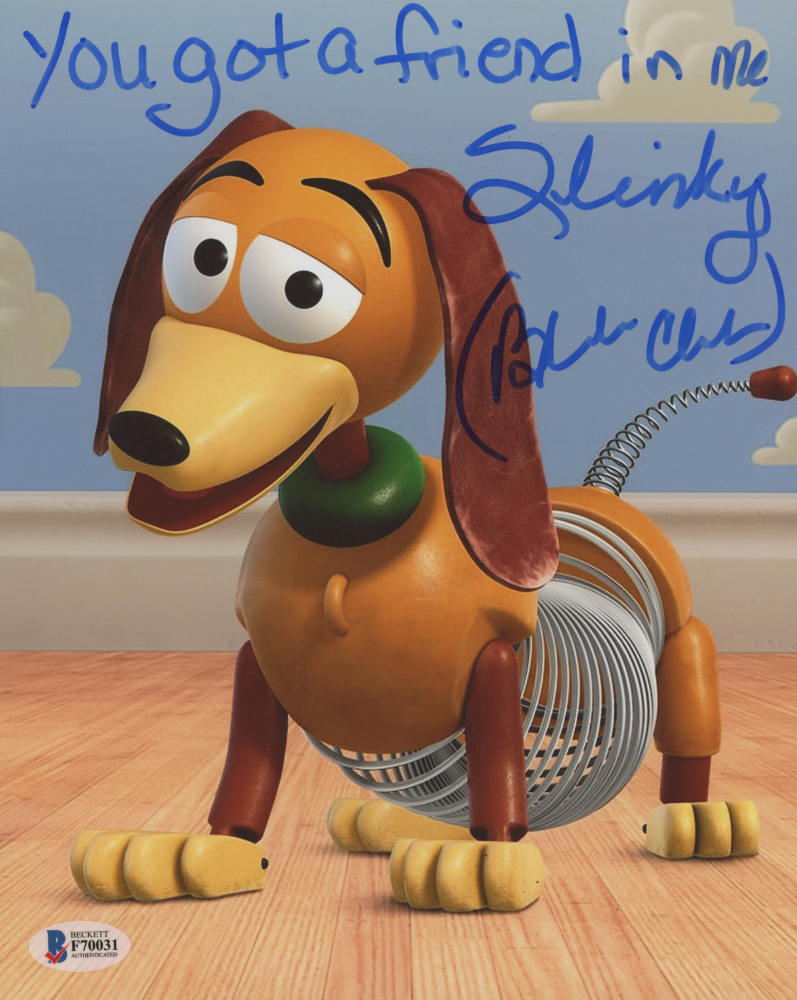Blake Clark Signed "Toy Story" 8x10 Photo Inscribed "You Got A Friend ...