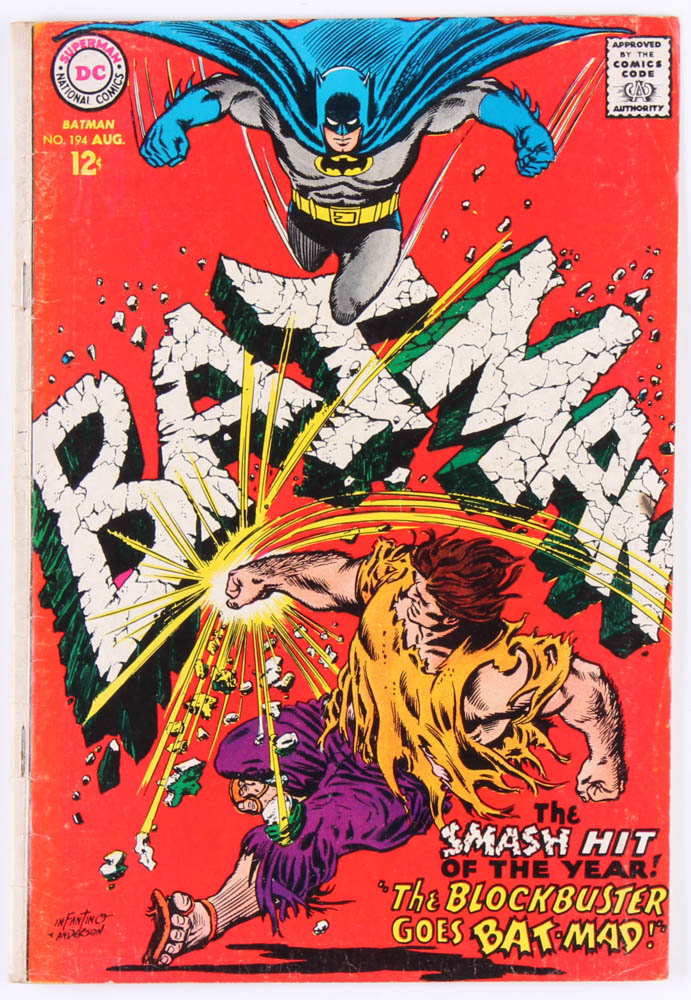 1967 "Batman" Issue #194 DC Comic Book | Pristine Auction