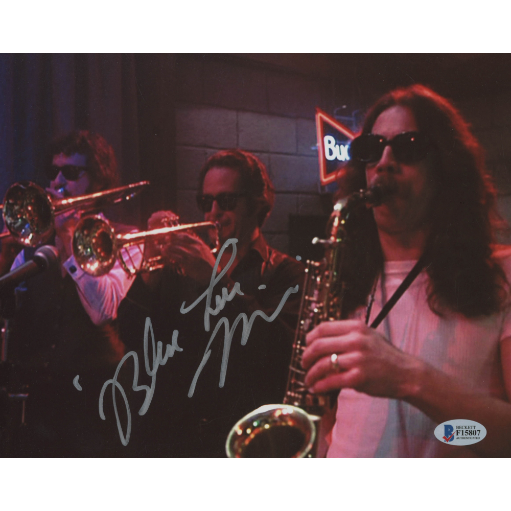 Lou Marini Signed 8x10 Photo Inscribed "Blue" (Beckett COA) | Pristine Auction