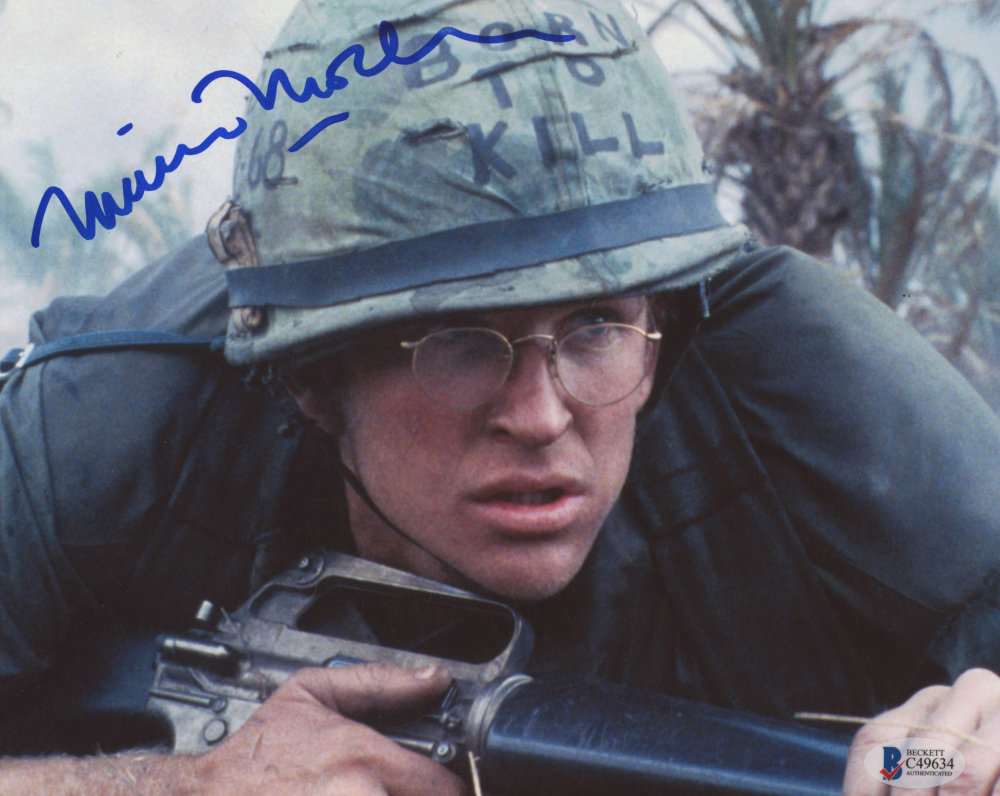 Matthew Modine Signed "Full Metal Jacket" 8x10 Photo (Beckett COA ...