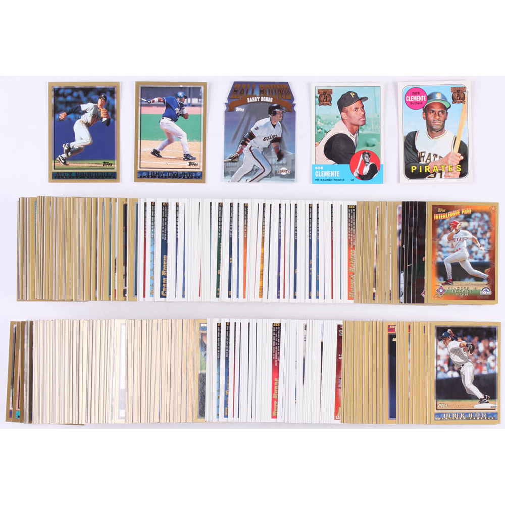 Complete Set of (503) 1998 Topps Baseball Cards & (8) Insert Cards with ...