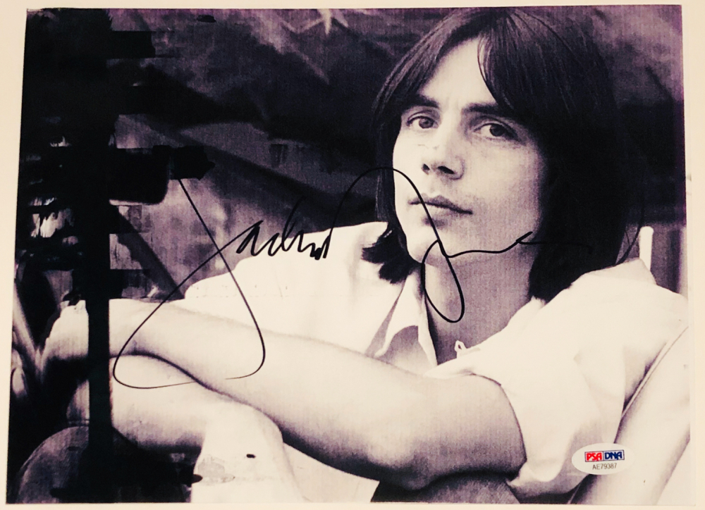 Jackson Browne Signed 8.5x11 Photo (PSA COA) | Pristine Auction