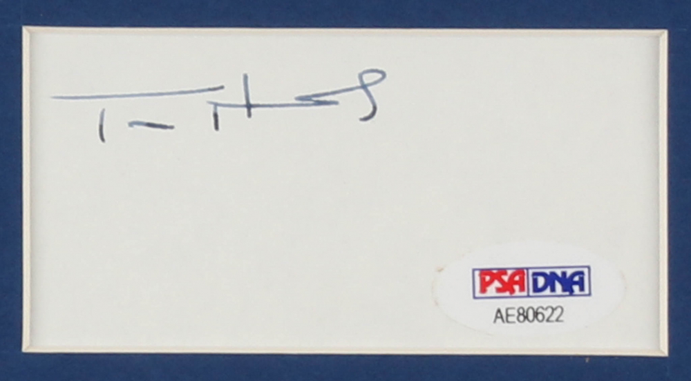 Tom Hanks Signed "Big" 17x24 Custom Framed Cut Display (PSA COA ...