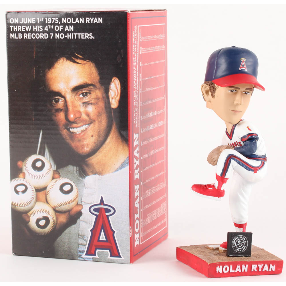 Nolan Ryan Angels 7" Hand Painted Bobblehead | Pristine Auction