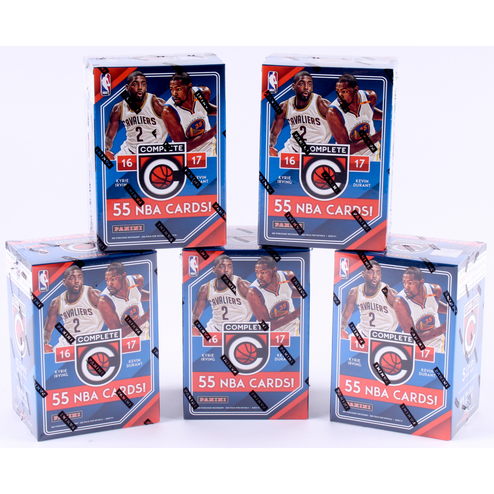 Lot of (5) 2016-17 Panini Complete Basketball Cards Unopened Box of (11 ...