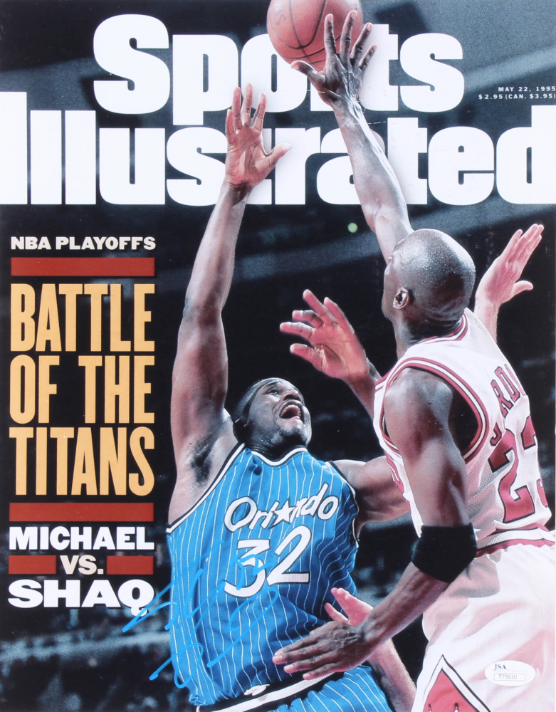 Shaquille O'Neal Signed Sports Illustrated Cover 11x14 Photo (JSA COA) | Pristine Auction