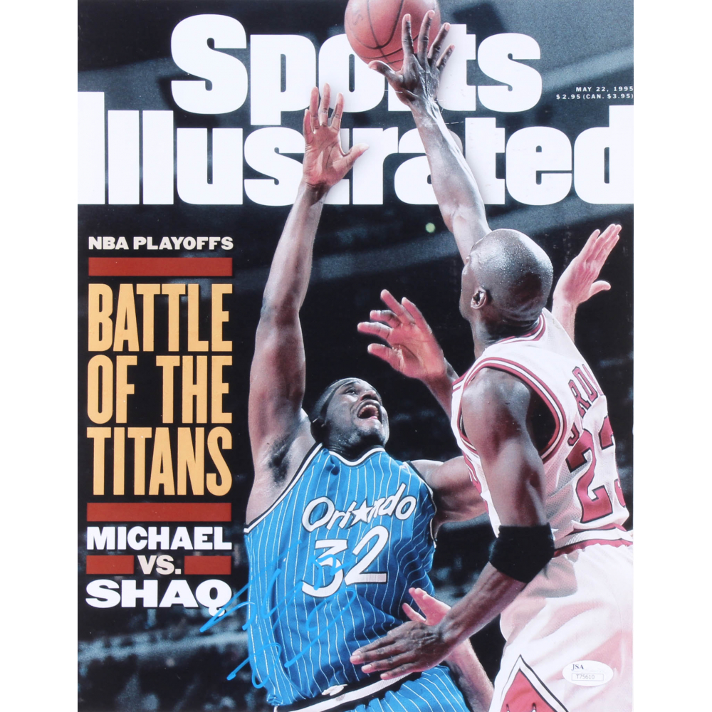 Shaquille O'Neal Signed Sports Illustrated Cover 11x14 Photo (JSA COA ...