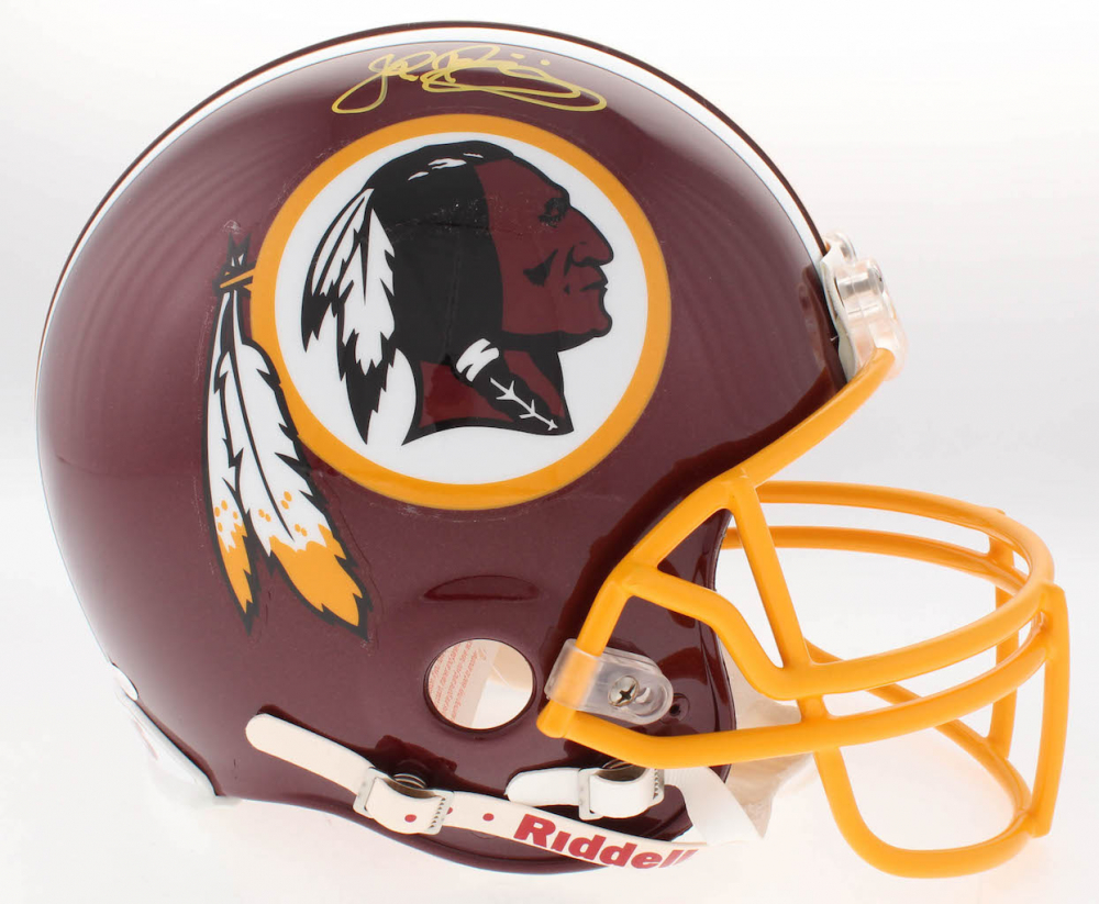 John Riggins Signed Redskins Full-Size Authentic On-Field Helmet (JSA ...