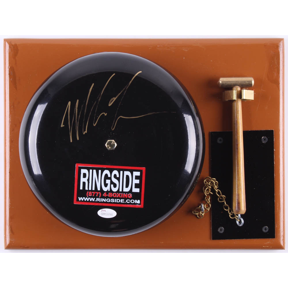 Mike Tyson Signed Authentic Full Size Ringside Boxing Bell (JSA COA ...
