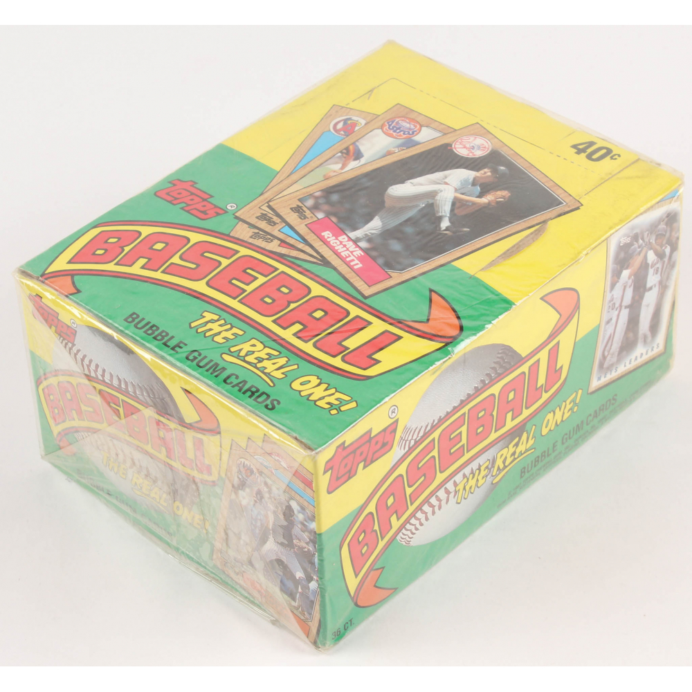 1987 Topps Unopened Baseball Cards Box with (36) Packs | Pristine Auction