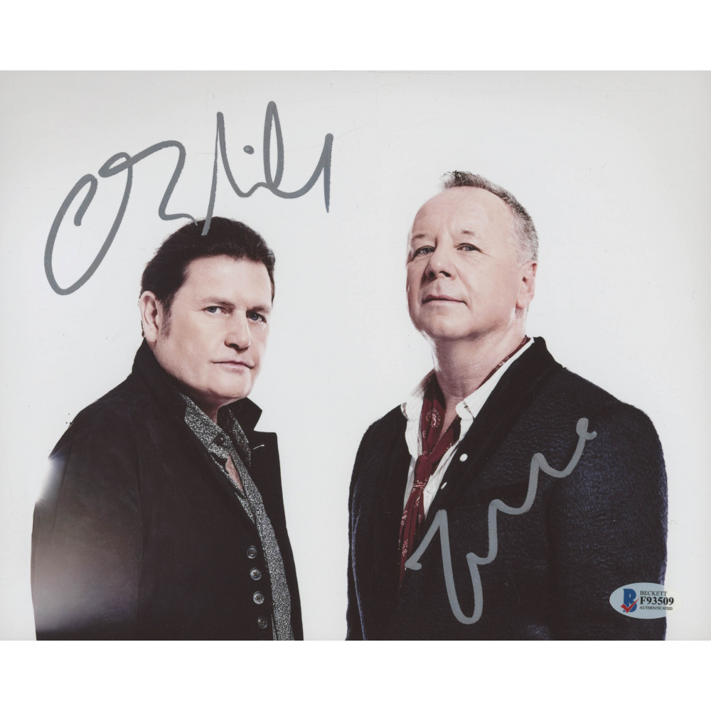 Charlie Burchill & Jim Kerr Signed "Simple Minds" 8x10 Photo (Beckett ...