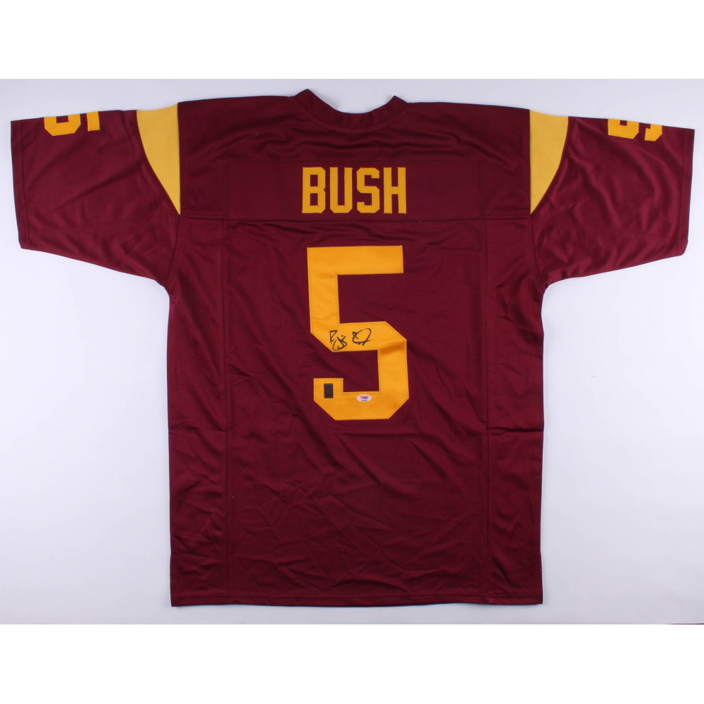 Reggie Bush Signed USC Trojans Jersey (PSA Hologram & Bush Hologram ...