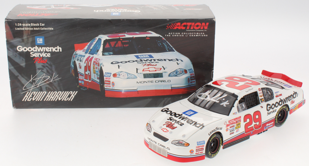 Kevin Harvick Signed NASCAR 2001 #29 GM Goodwrench Service Plus Monte ...