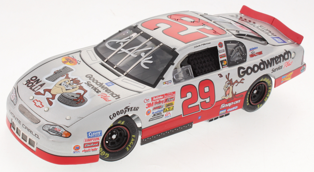 Kevin Harvick Signed NASCAR 2001 #29 GM Goodwrench Service Plus Looney ...