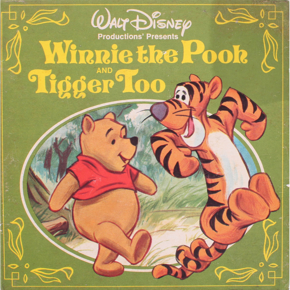 Vintage Walt Disney "Winnie the Pooh and Tigger Too" 8mm Cartoon Film ...