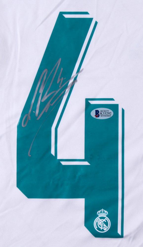 Sergio Ramos Signed Real Madrid Adidas Jersey (Beckett COA) | Pristine ...