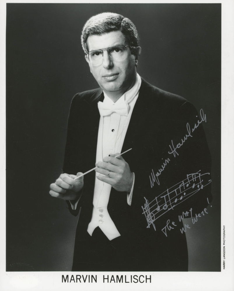 Marvin Hamlisch Signed 8x10 Photo Inscribed "The Way We Were" with ...
