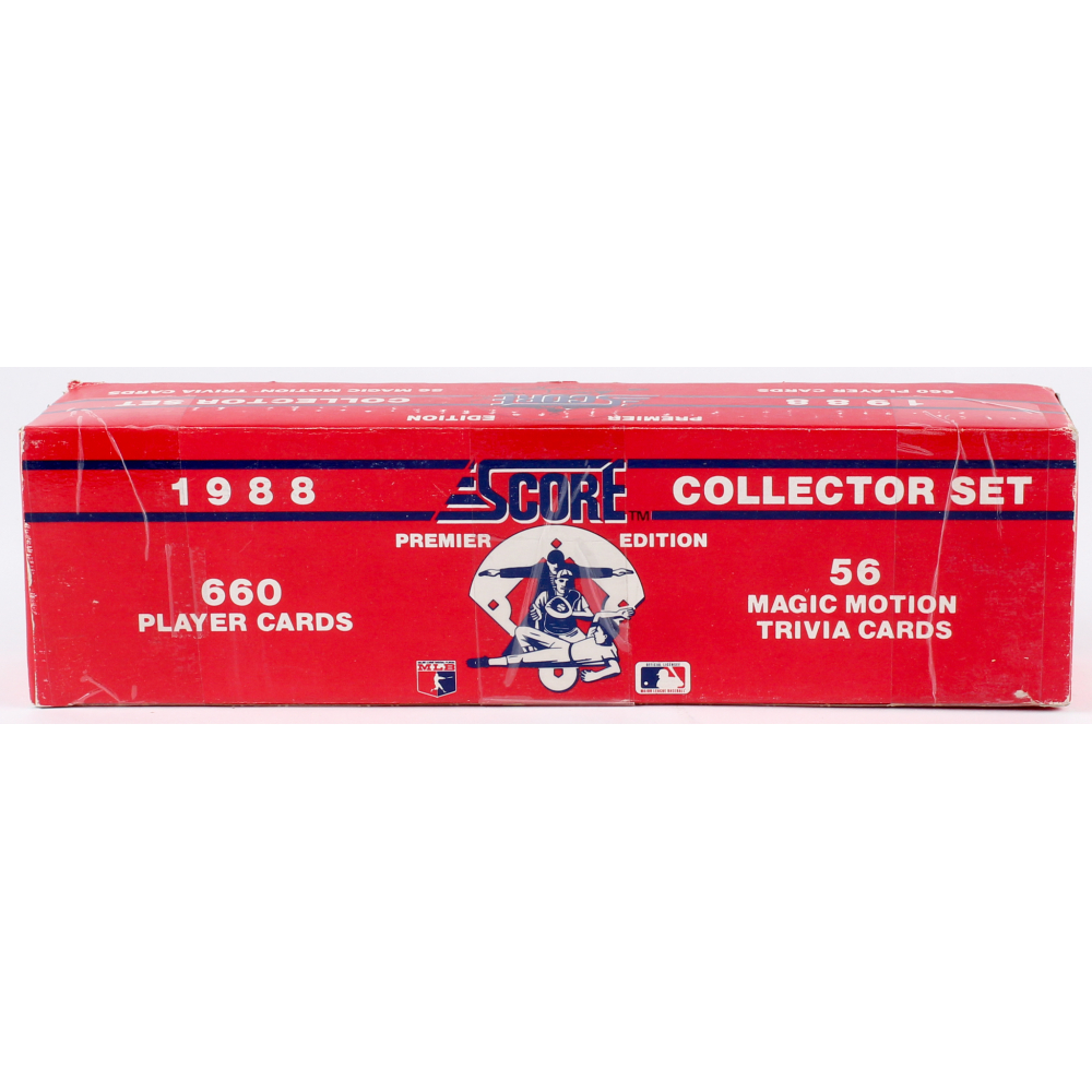 1988 Score Complete Set of (660) Baseball Cards with Original Box ...
