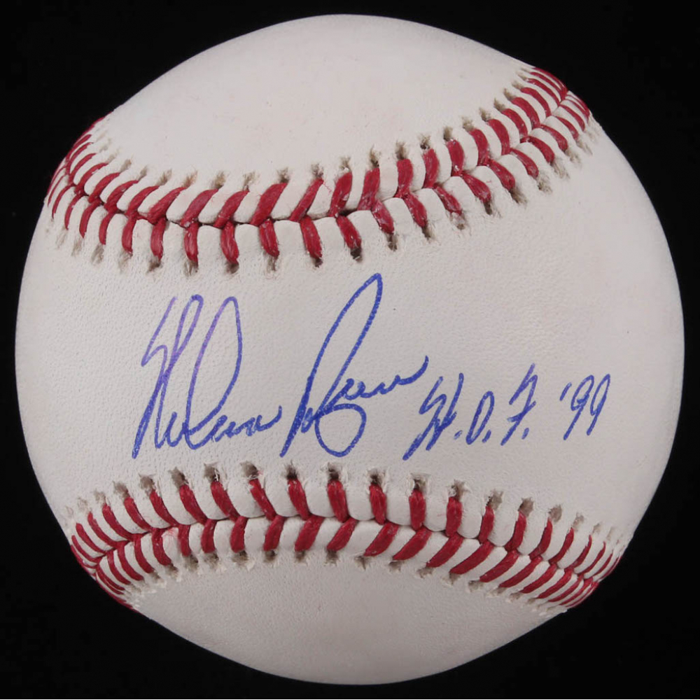Nolan Ryan Signed OML Baseball Inscribed "H.O.F. '99" (AI Verified ...