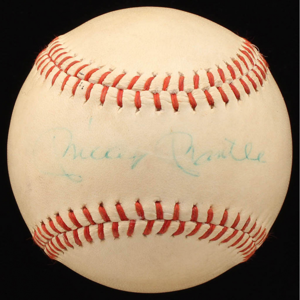Mickey Mantle Signed Baseball (JSA LOA) | Pristine Auction